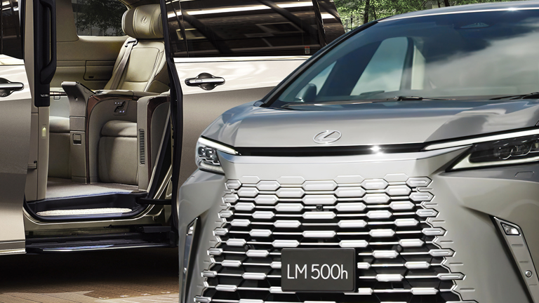 Lexus LM500h Gets Puddle Lights, 60W USB-C, and Quieter Tires for 2026 ...